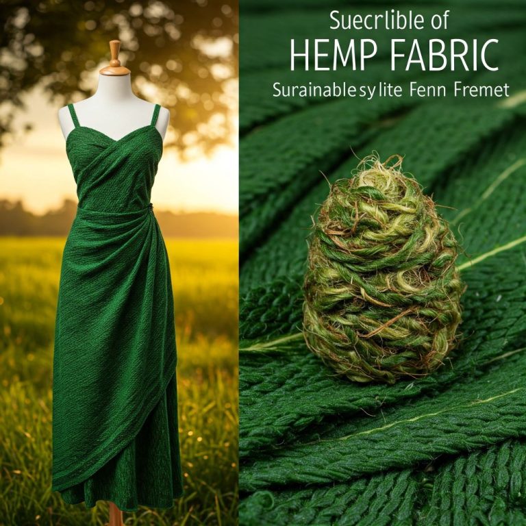 Hemp Fabric Benefits in Fashion: The Sustainable Revolution - Green ...